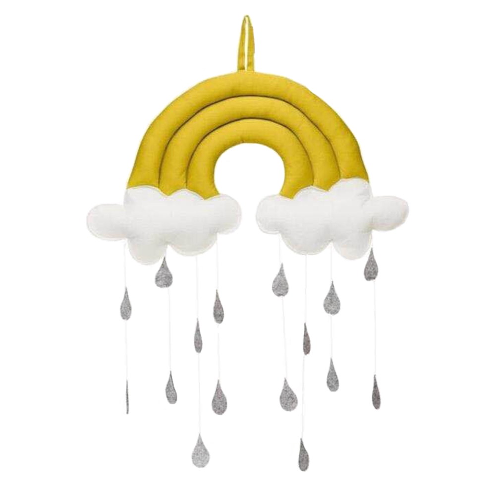 Props Cloud Raindrop Decoration Mobile Hanging Pendant Toy ...